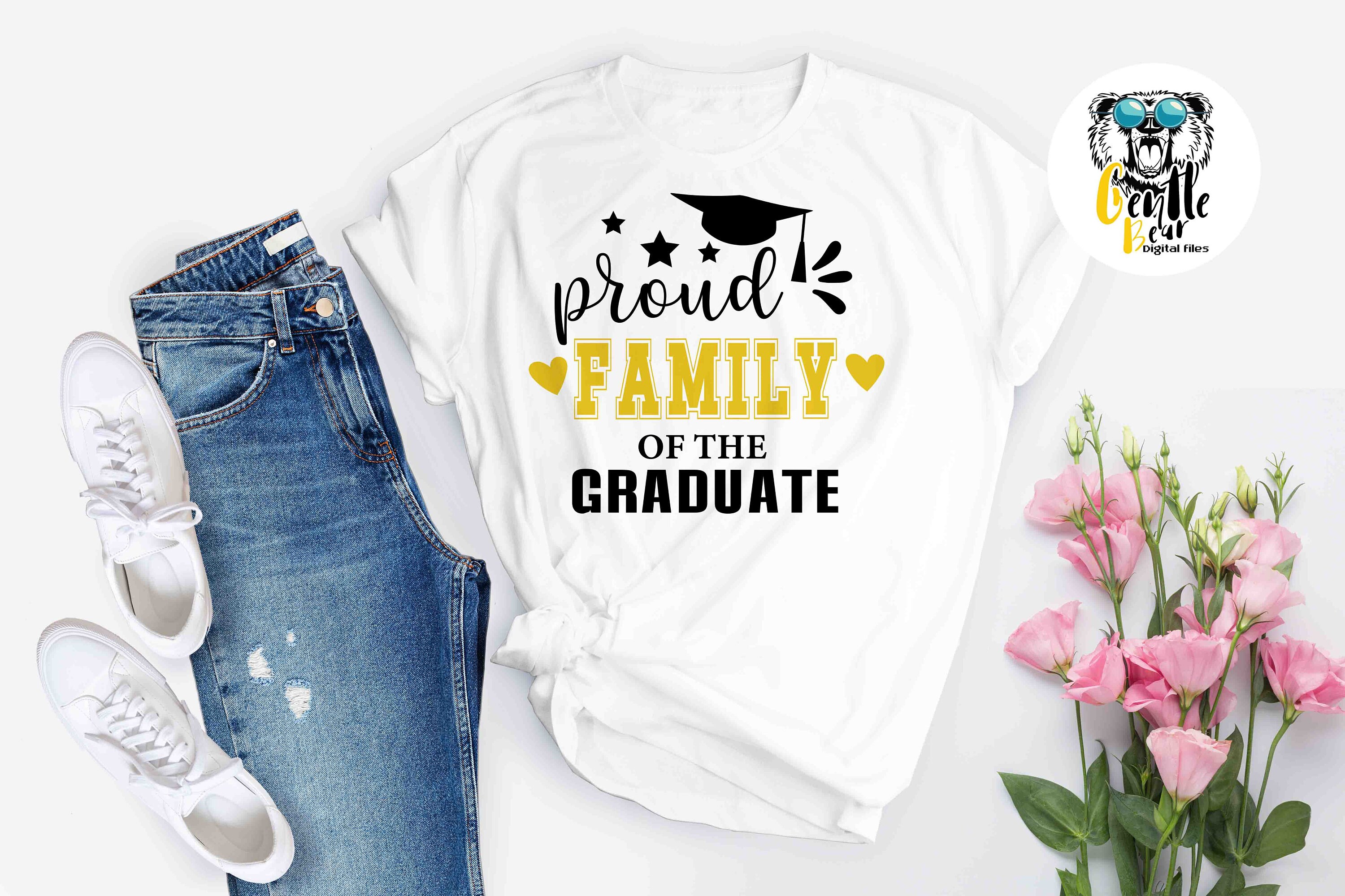 Proud Family of the Graduate Bundle Svg, Proud Mom Graduation SVG ...