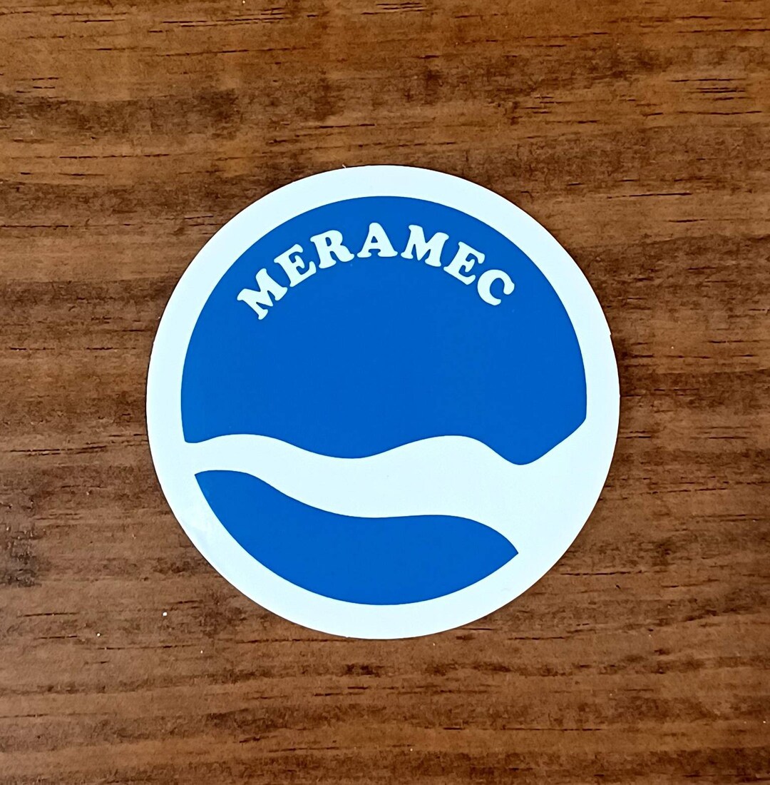 Kayak Sticker - Riverstamp - MERAMEC RIVER - Etsy