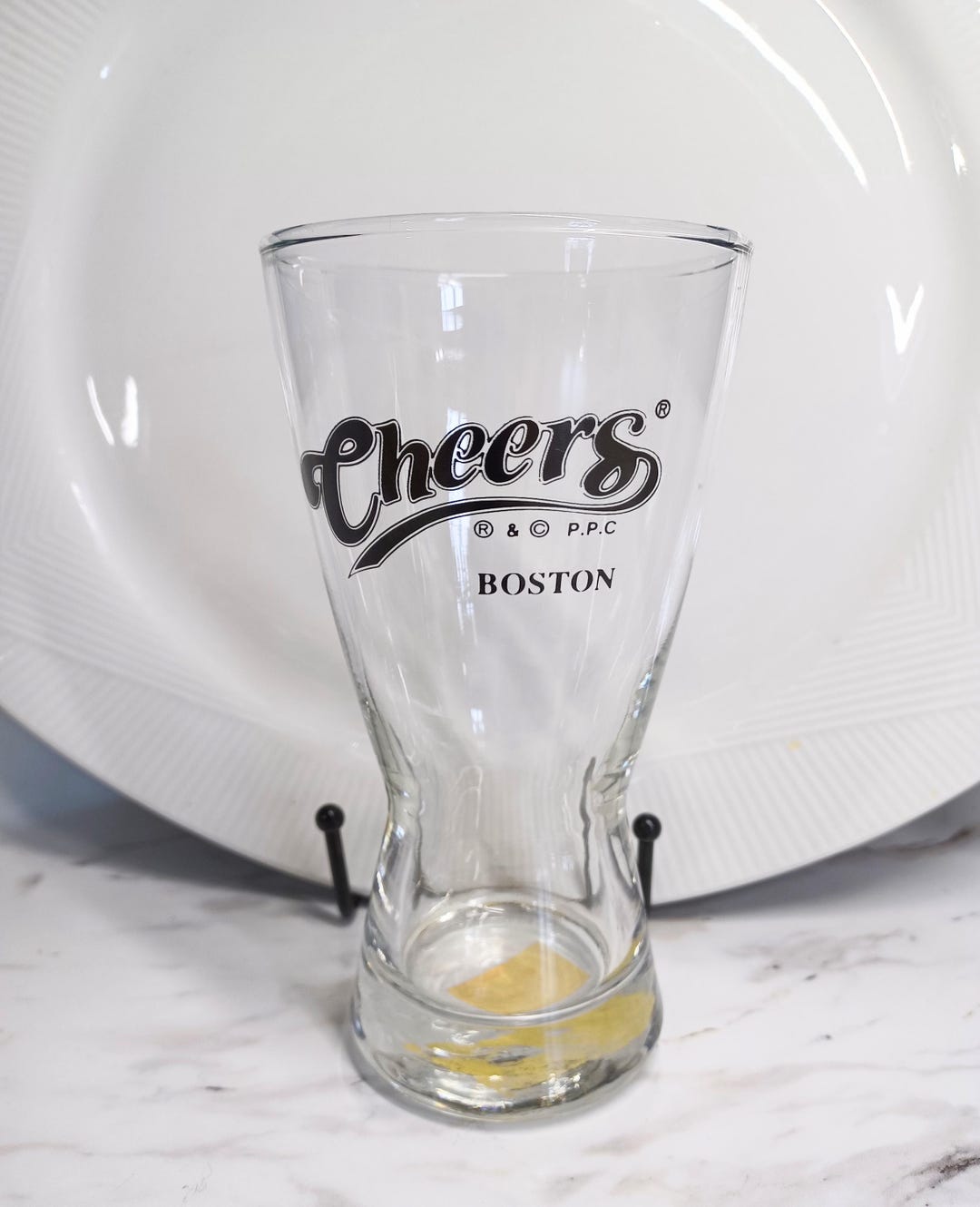 Vintage "cheers" Beer Glass, Official Licensed TV Show Collectible ...