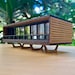 DIY Modern Mini House Kit, Miniature Tiny House Model, Micro Dollhouse ...