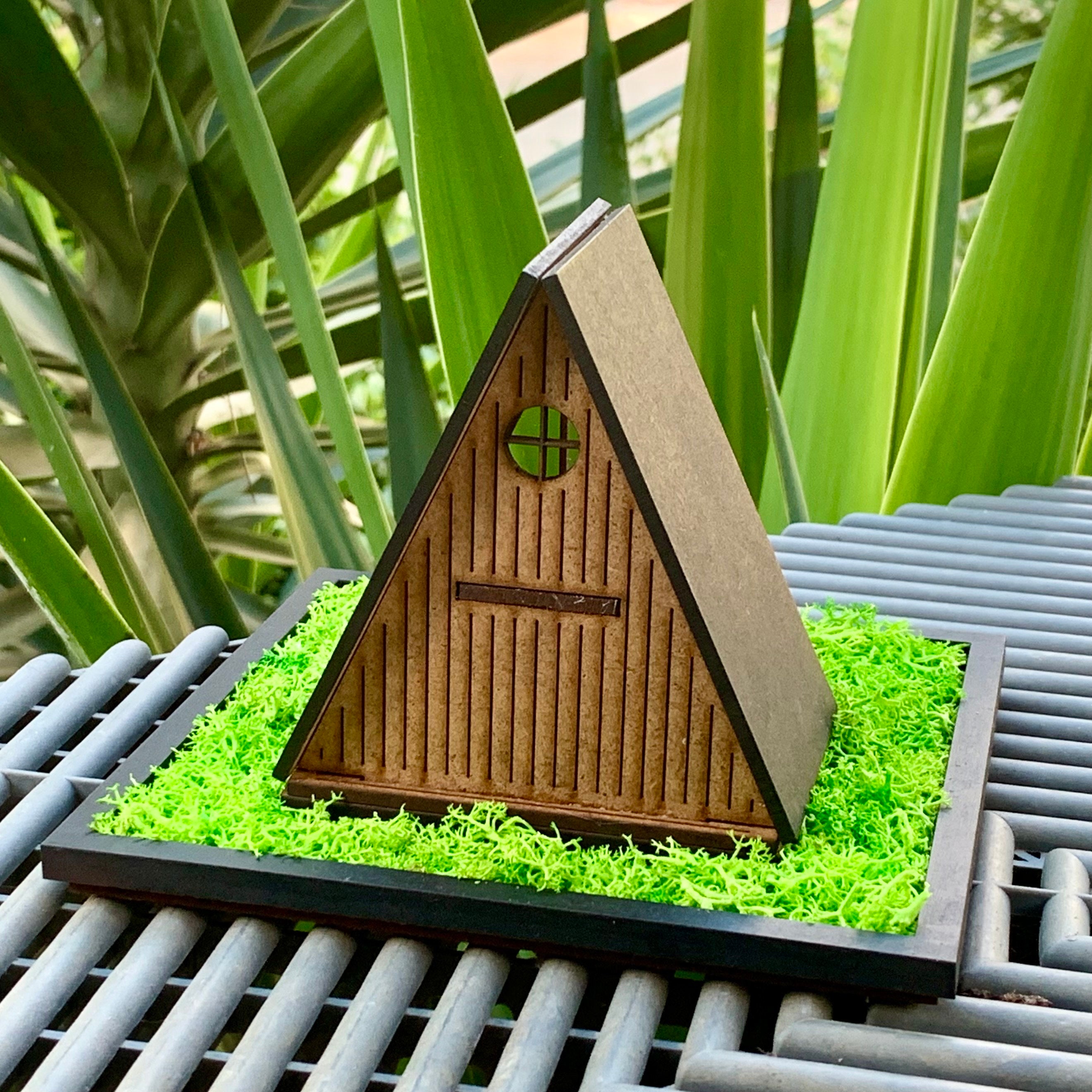 DIY Miniature House Model Mini Modern House With Garden Mini - Etsy