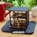 DIY Modern House Kit, Micro Dollhouse, Miniature Tiny House, Wooden ...