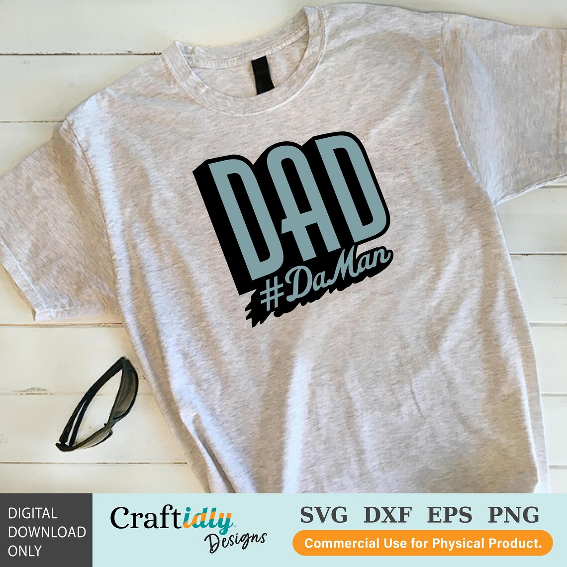 Dad Hashtag Daman SVG, Father's Day SVG, Dad SVG, Men's Shirt,the ...