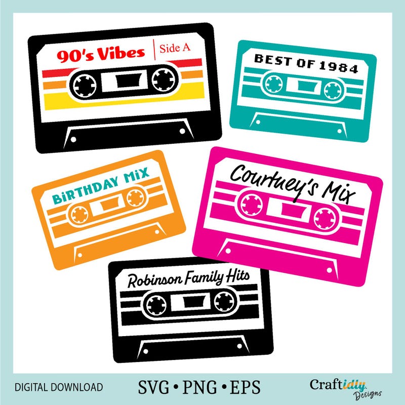Casset Custom Tapes - Etsy