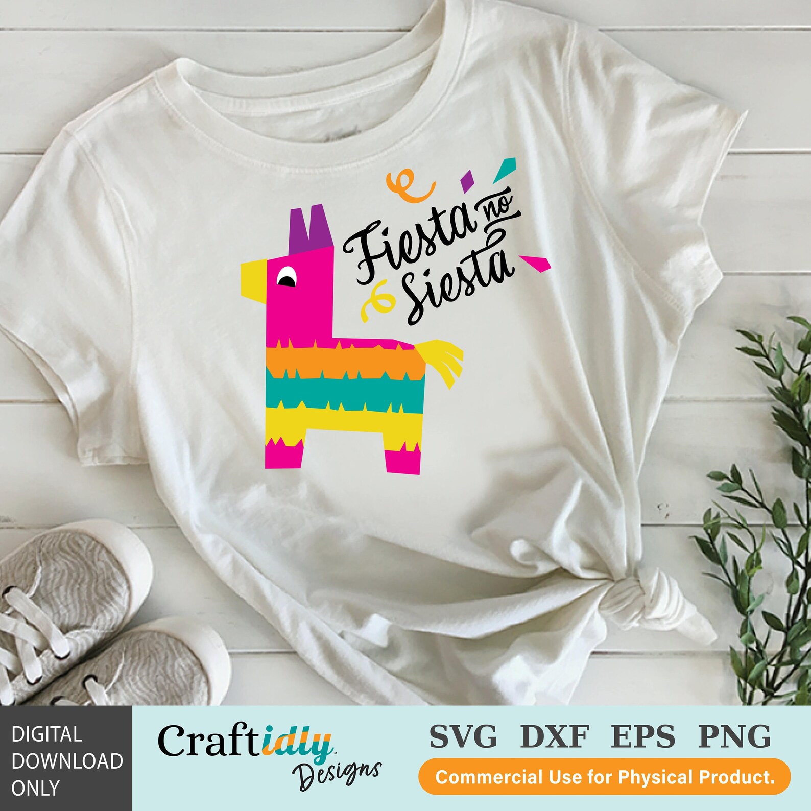 Fiesta No Siesta SVG, Party SVG, Cinco De Mayo SVG, Pinata Shirt, Party ...