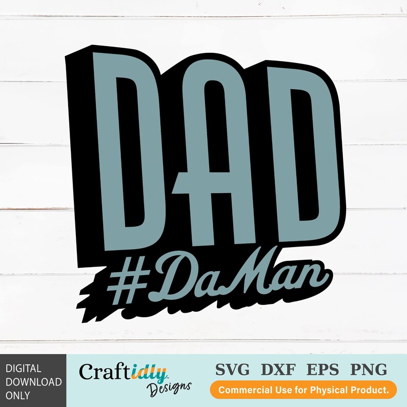 Dad Hashtag Daman SVG, Father's Day SVG, Dad SVG, Men's Shirt,the ...
