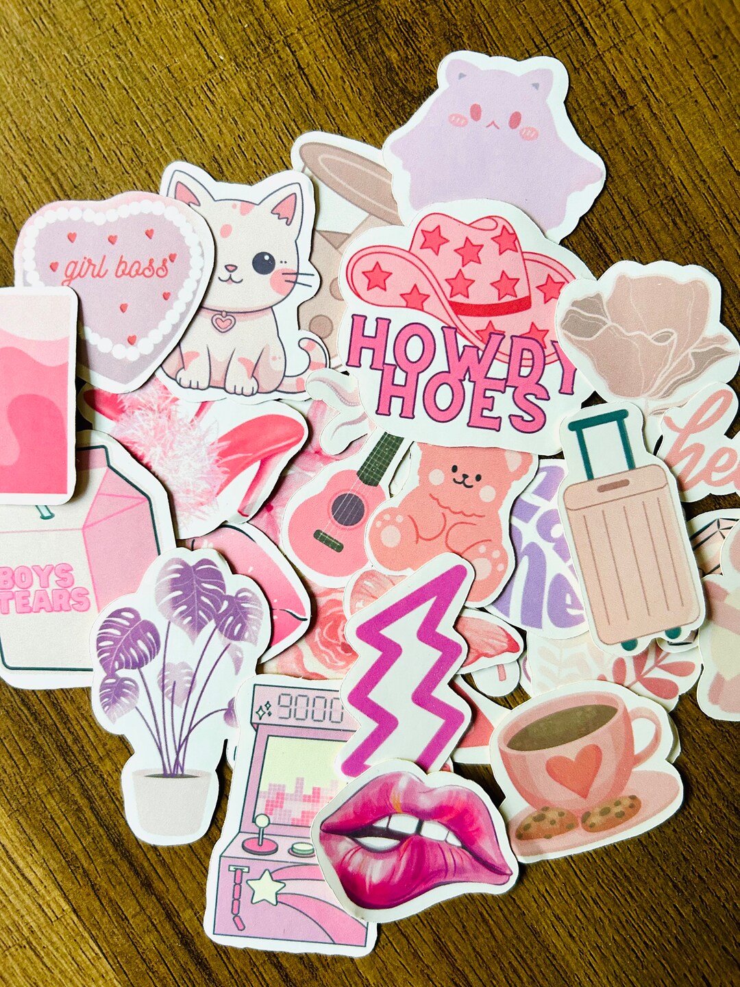 Sticker Pack- Pink Aesthetic - Etsy
