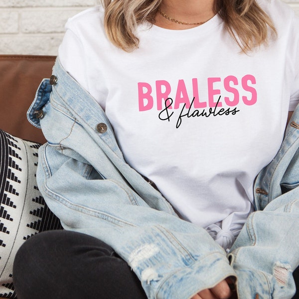 Braless Shirts - Etsy