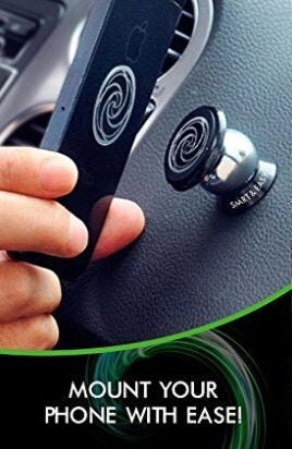 SMART & EASY Magnetic Car Mount Phone Holder silver - Etsy