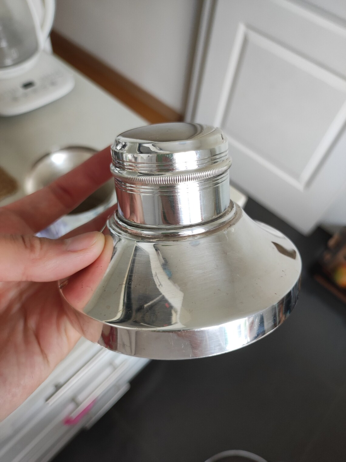 Antique Art Deco Sharker Deschamps Frères Vintage 1930s Silver Plated ...