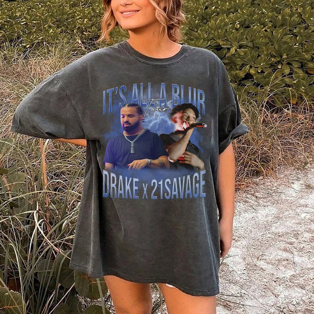 Vintage Drake 21 Savage T-shirt Drake Graphic Tee Drake - Etsy