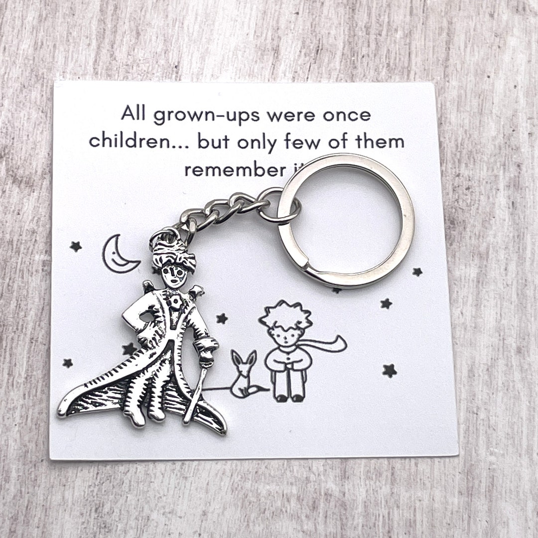 Little Prince Keychain: Alloy Pendant, Book Lover Gift, Christmas Gift ...
