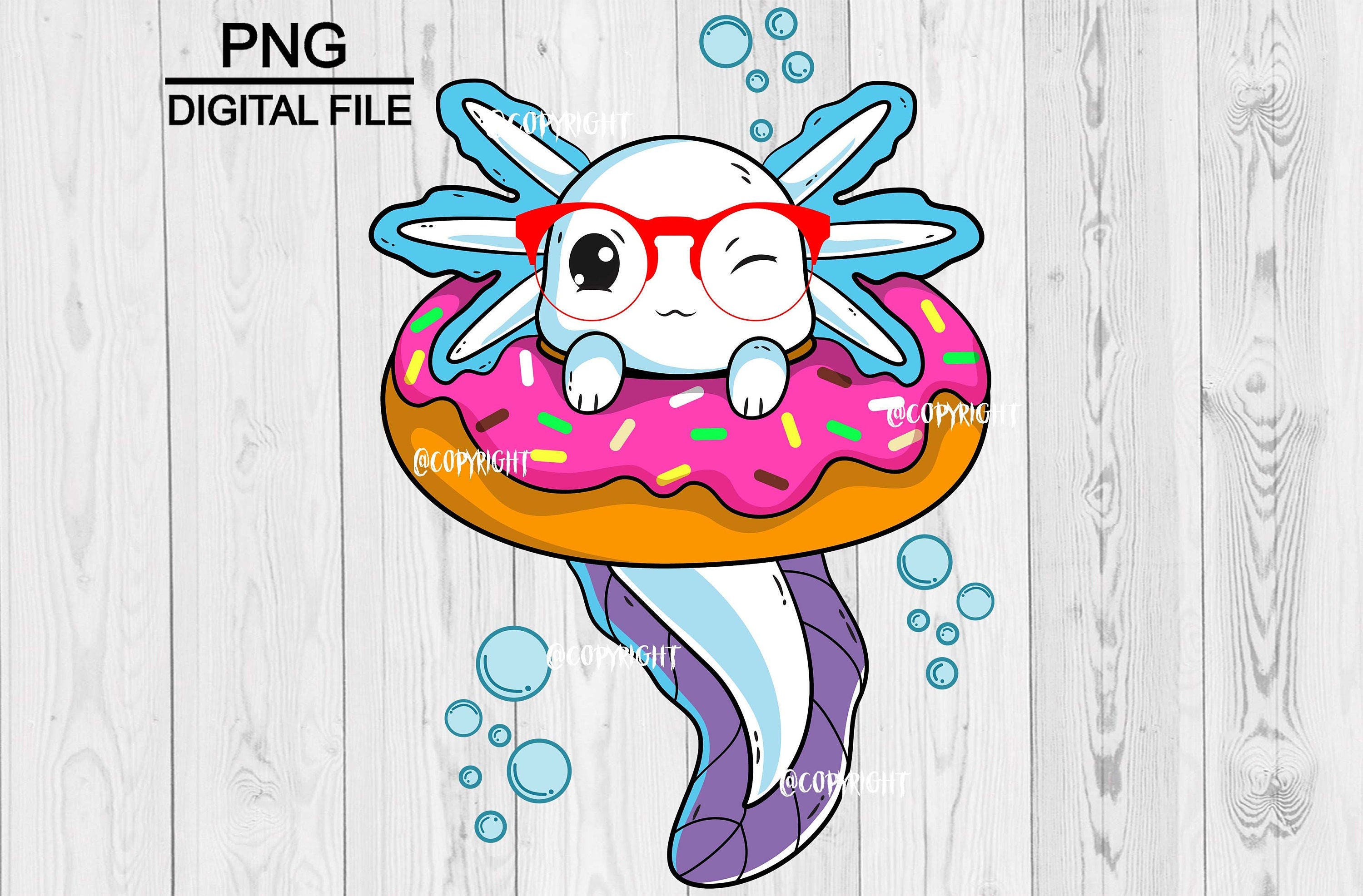 Axolotl Png Donut Axolotl Png Cute Axolotl Png Doughnut - Etsy Hong Kong
