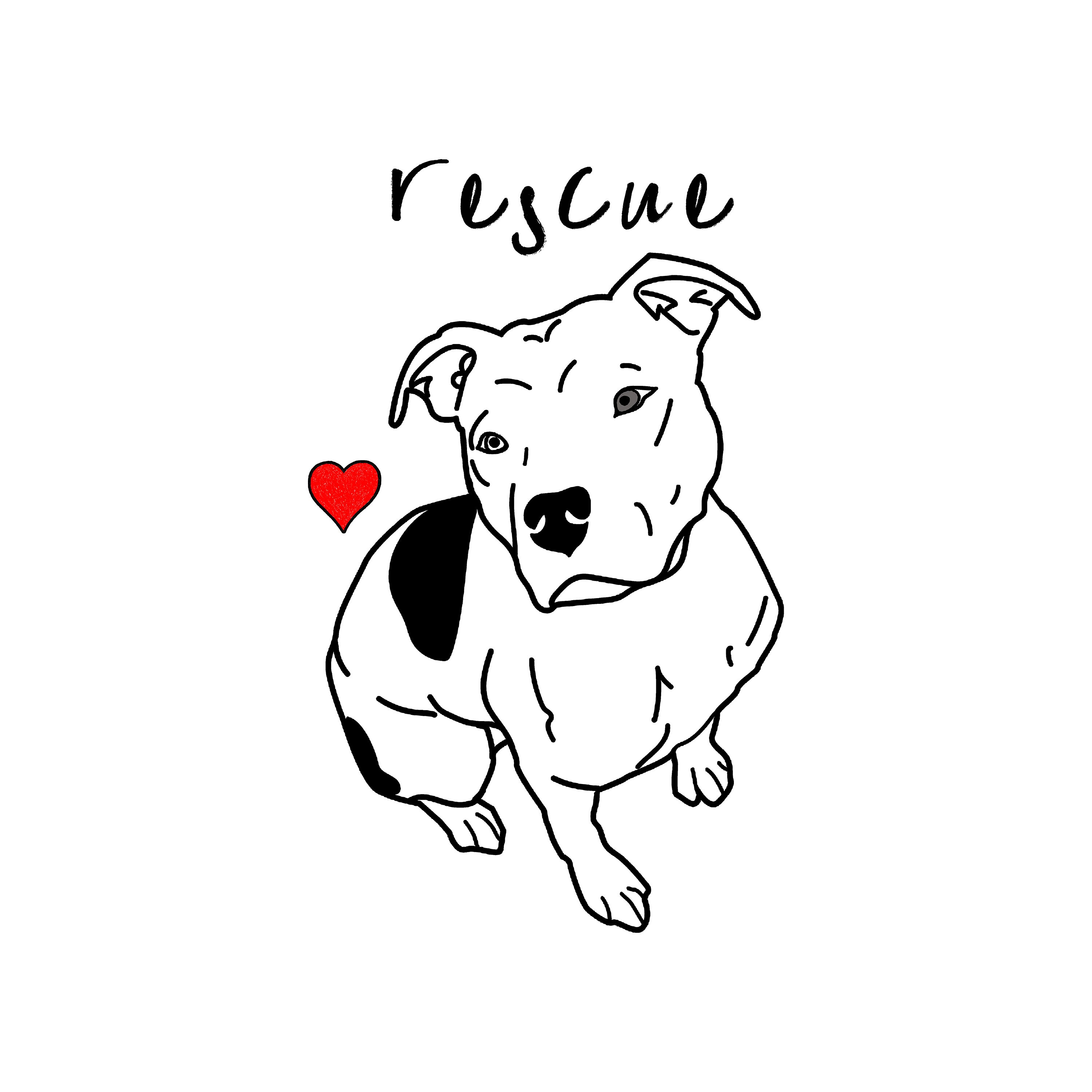 Pitbull Rescue Logo