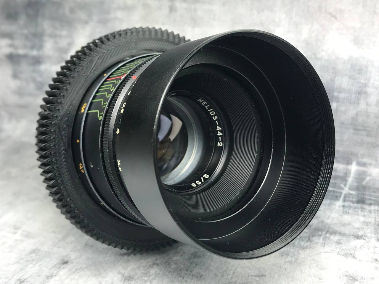 ANAMORPHIC Helios 44m 2/58mm Cine Mod Lens, Sony Nex Mount Vintage Lens ...