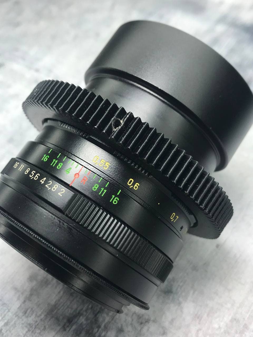 ANAMORPHIC Helios 44M 2/58mm Cine Mod Lens, Canon EF Mount Vintage Lens ...