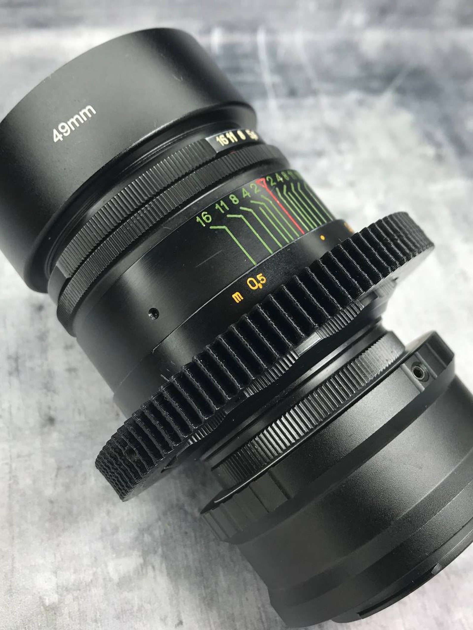 ANAMORPHIC Helios 44m 2/58mm Cine Mod Lens, Sony Nex Mount Vintage Lens ...