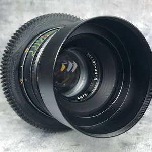 ANAMORPHIC Helios 44m 2/58mm Cine Mod Lens, Sony Nex Mount Vintage Lens, Anamorphic Lens ...