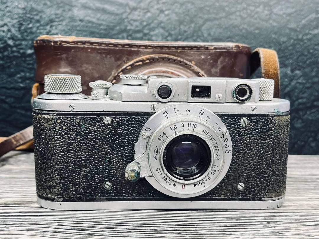 Zorki-1 Camera KMZ Lens Industar 3.5/50. Soviet USSR Rangefinder - Etsy