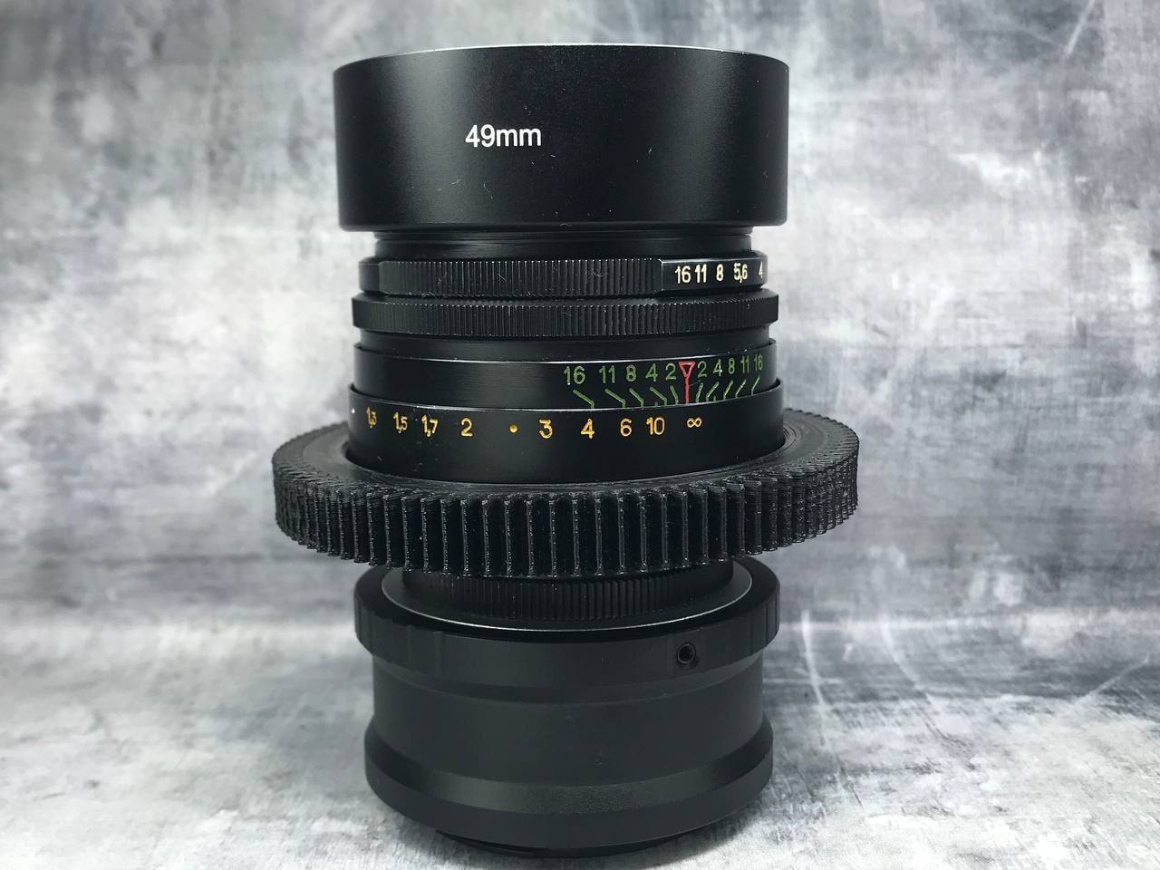 ANAMORPHIC Helios 44m 2/58mm Cine Mod Lens, Sony Nex Mount Vintage Lens ...