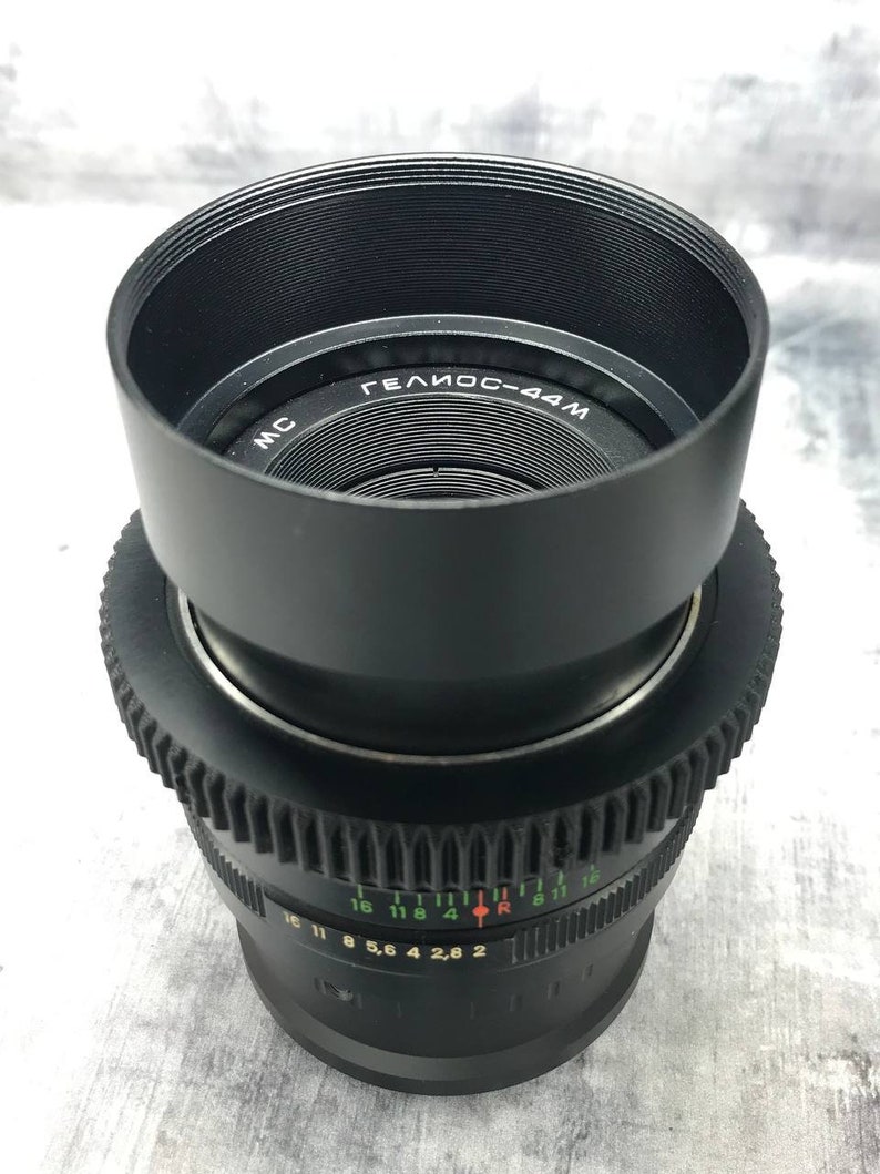 RARE Kmz MC HELIOS 44m 2/58mm Cine Mod Lens Sony E Nex E-mount - Etsy