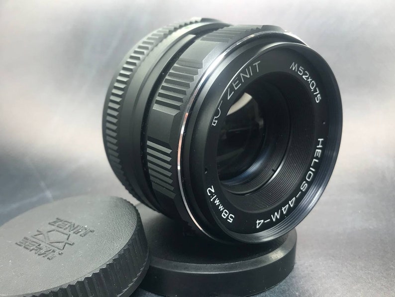 Helios 44M-4 2/58mm SLR Lens, Helios 44m 2/58mm Lens, SLR / DSLR Lens M42 Mount, Vintage Lens ...