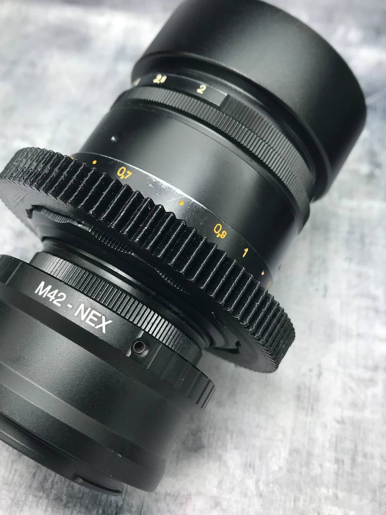ANAMORPHIC Helios 44 2/58mm Cine Mod Lens, Sony Nex Mount Vintage Lens ...