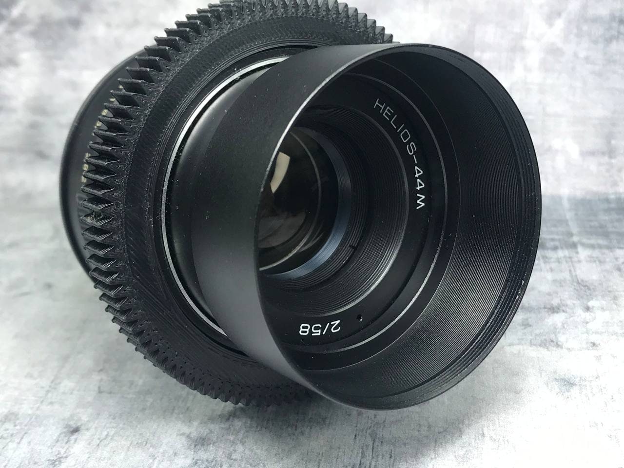 ANAMORPHIC Helios 44M 2/58mm Cine Mod Lens, Canon EF Mount Vintage Lens ...