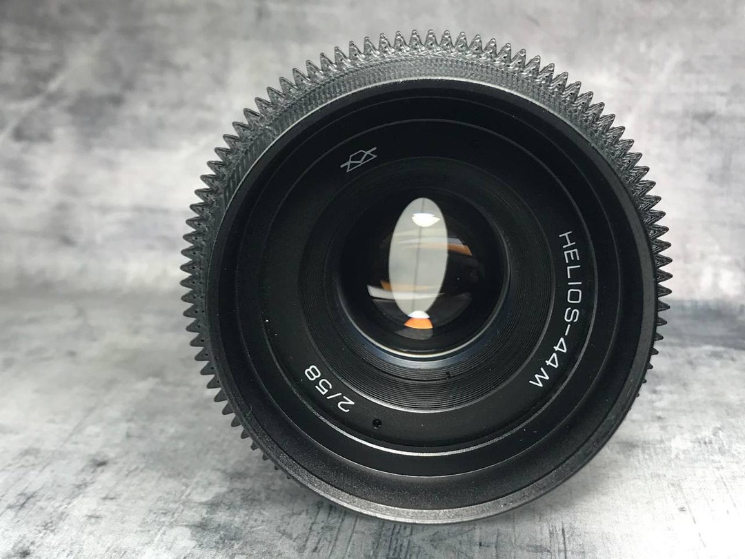 ANAMORPHIC Helios 44M 2/58mm Cine Mod Lens, Sony Nex Mount Vintage Lens ...