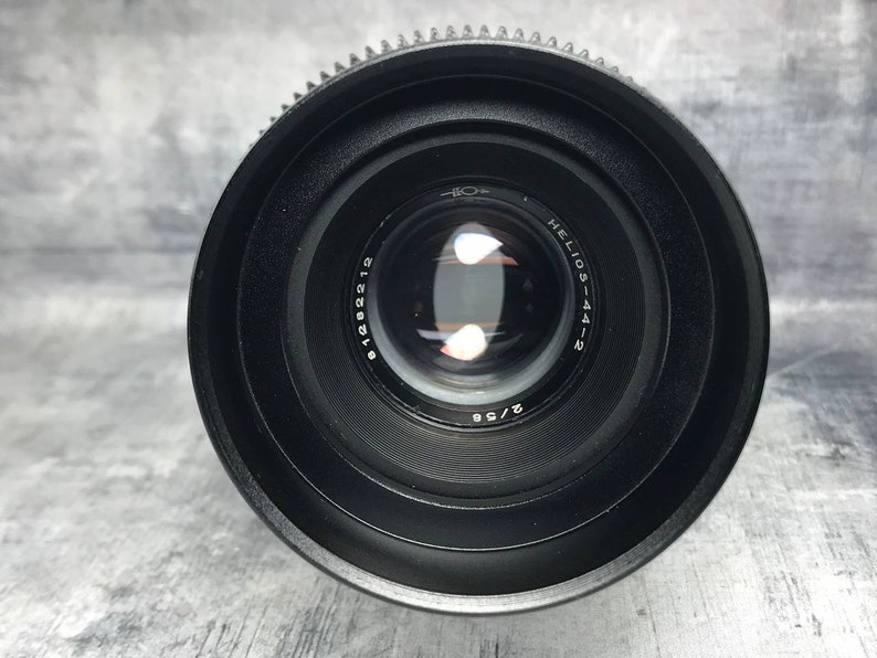ANAMORPHIC Helios 44m 2/58mm Cine Mod Lens, Sony Nex Mount Vintage Lens ...