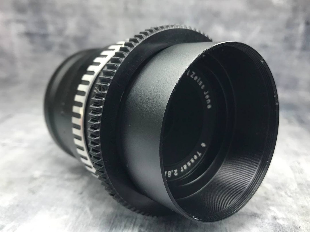Carl Zeiss Jena DDR, Tessar 50mm, F2.8 Cine Mod Lens, M42 for Sony Nex ...