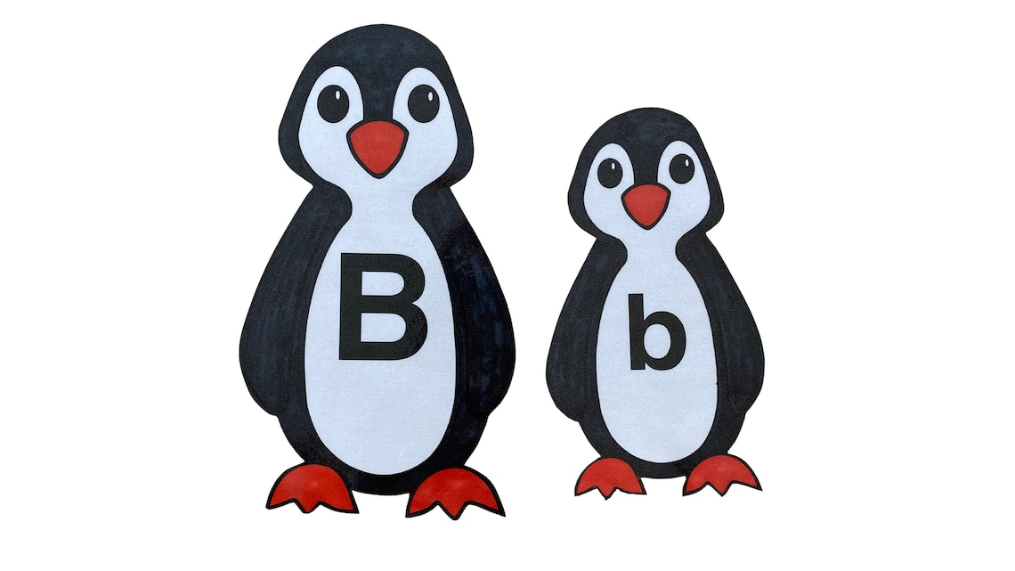 Penguin Alphabet Printable Curriculum Teaching the - Etsy