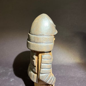 Samurai Unique Mini Statue, Samurai Figurine, Decor Gift, Ceramic ...