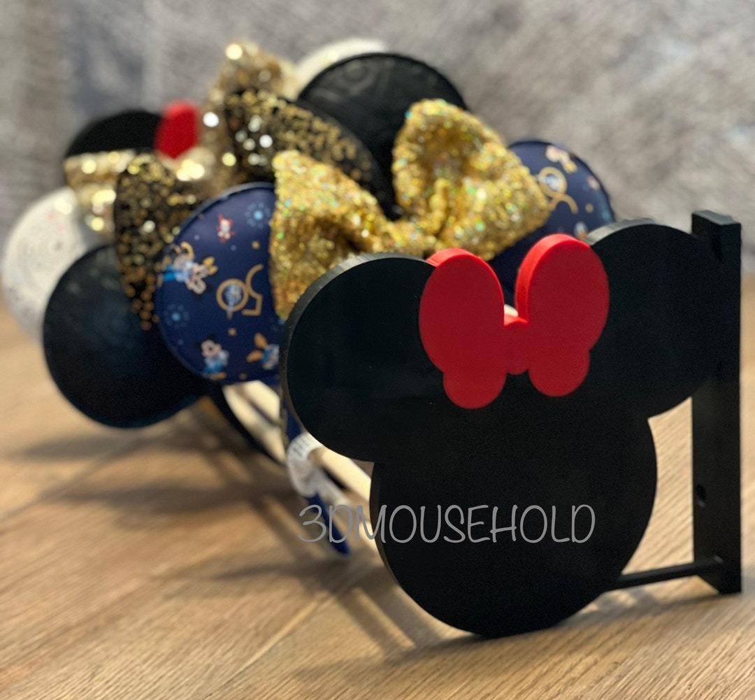 Mouse Ear Holder Wall Display With Bow - Etsy