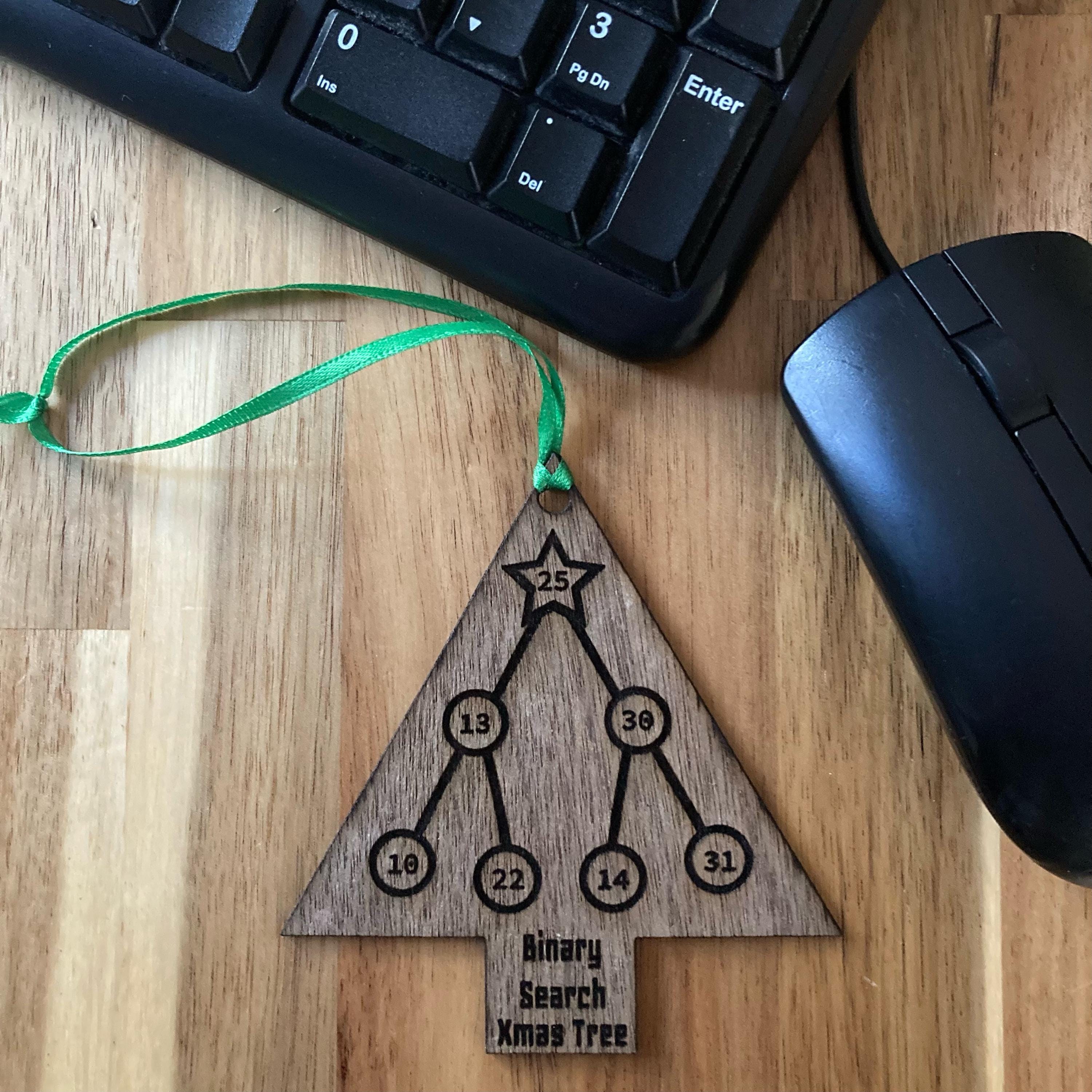 Computer Science Christmas Ornament SVG 5-pack Gift for Computer ...