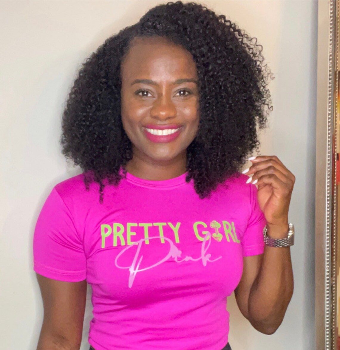 Pretty Girl Pink Dri Fit Shirt - Etsy