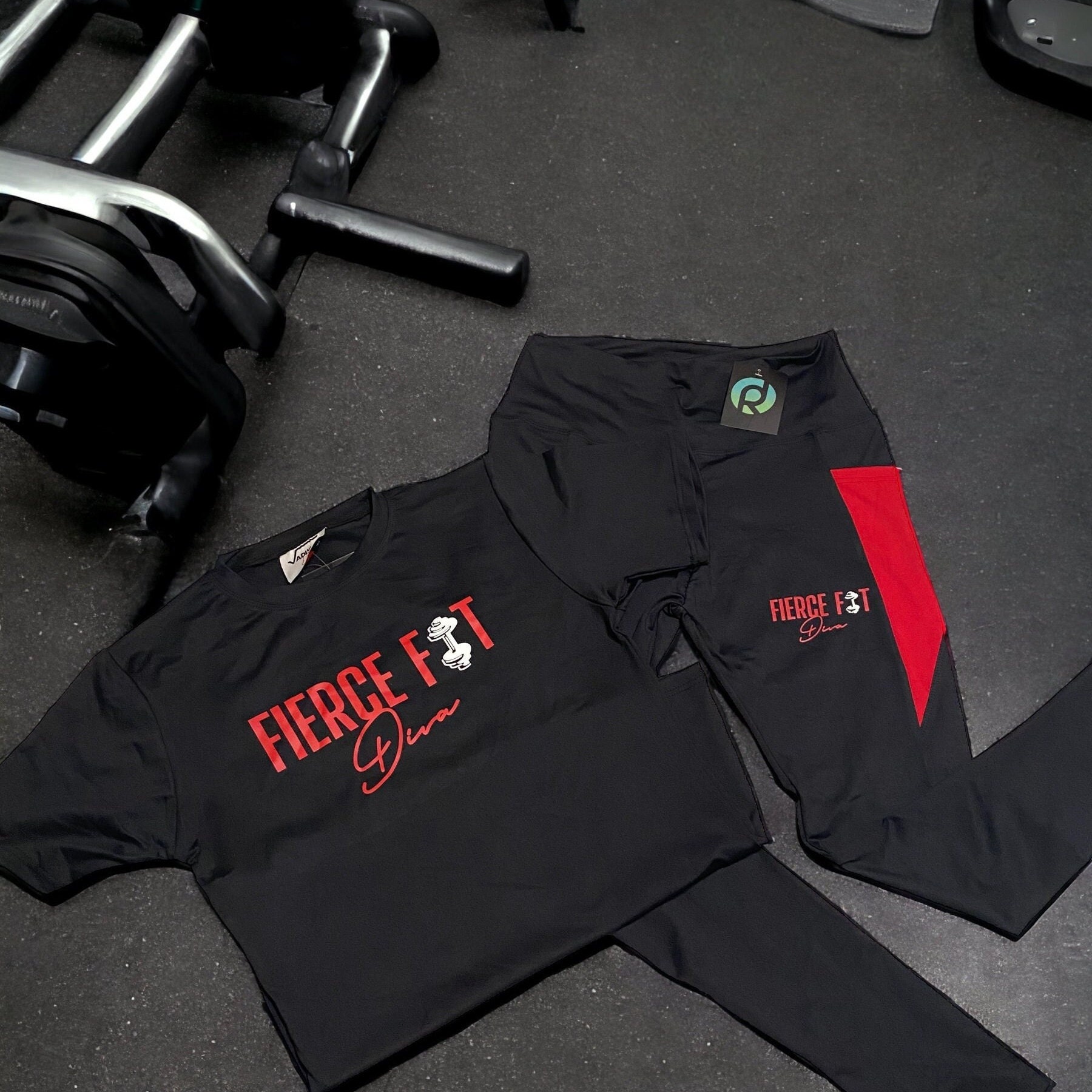 Delta Sigma Theta Fierce Fit Diva Legging Set - Etsy