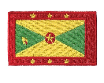 Grenada Flag Patch - Etsy