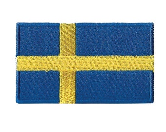 Sweden Flag Embroidered Patch - Etsy