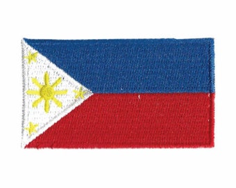 Philippines Patch / Philippines Flag Patch / Iron on or Sew - Etsy