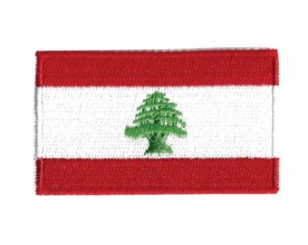 Lebanon Flag Patch - Etsy