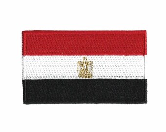 Egypt Flag Embroidered Patch - Etsy