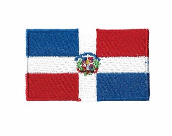 Dominican Republic Flag Patch - Etsy