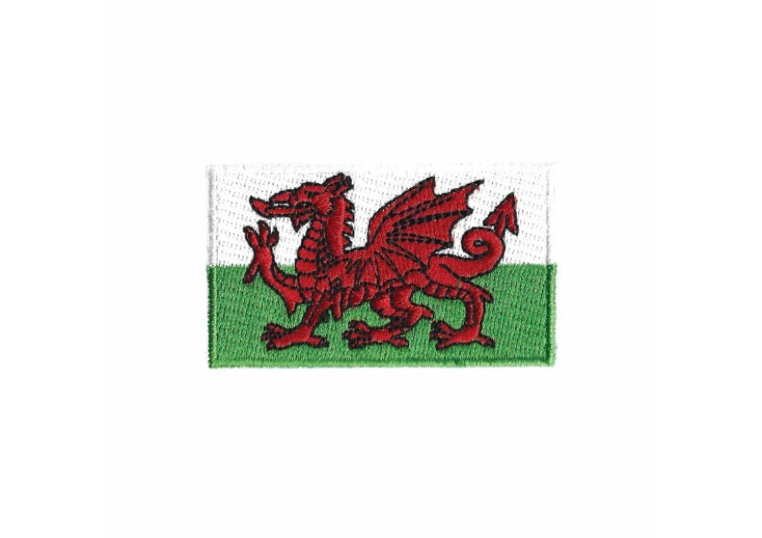Wales Flag Patch - Etsy