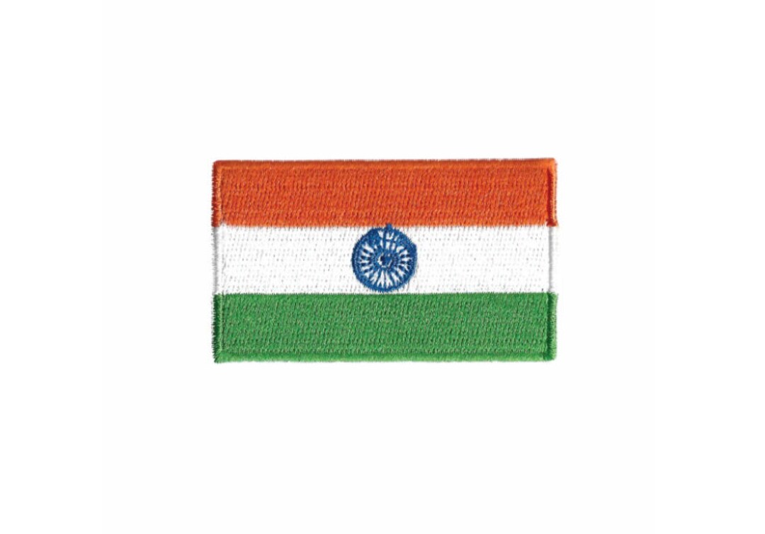 India Flag Patch - Etsy