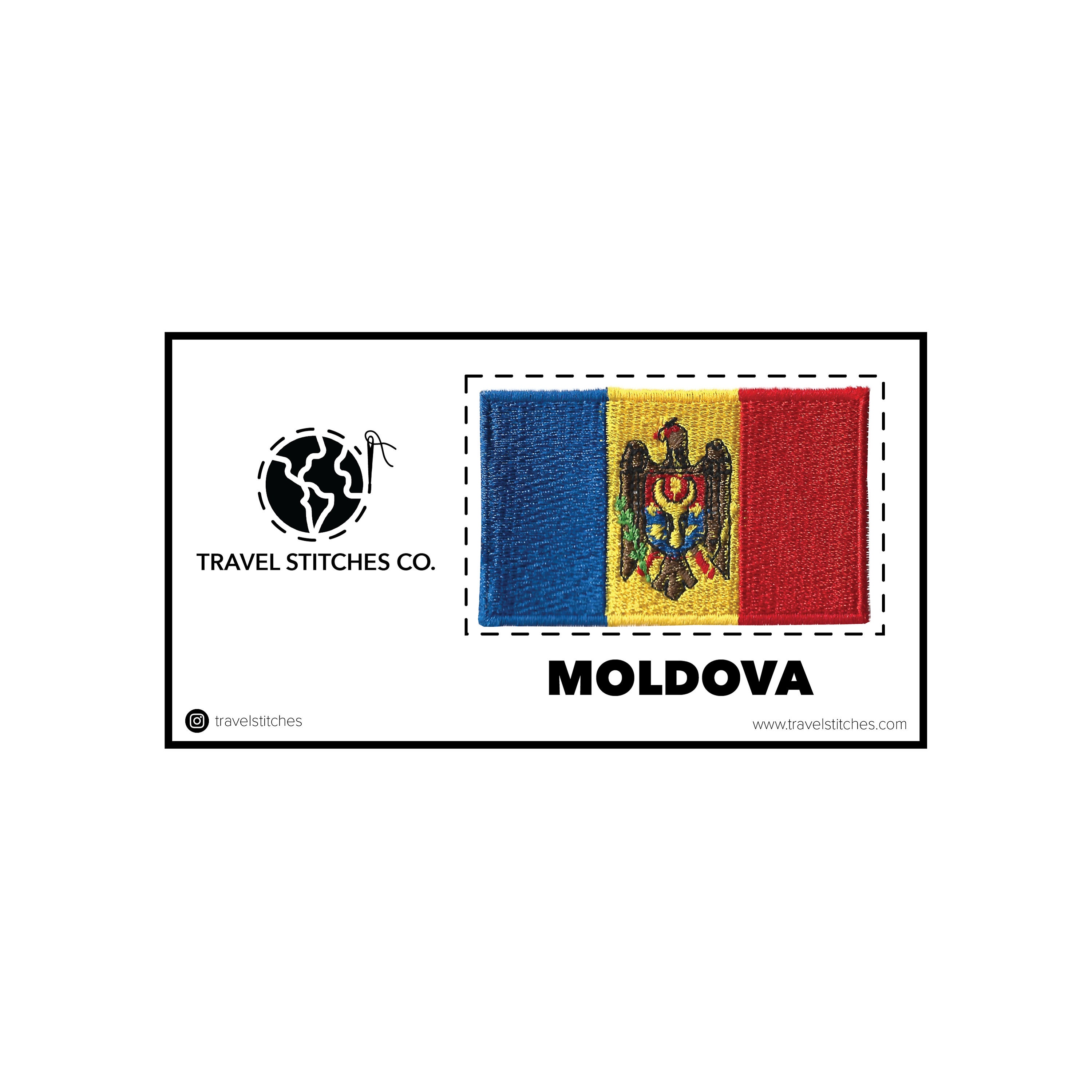 Moldova Flag Patch - Etsy