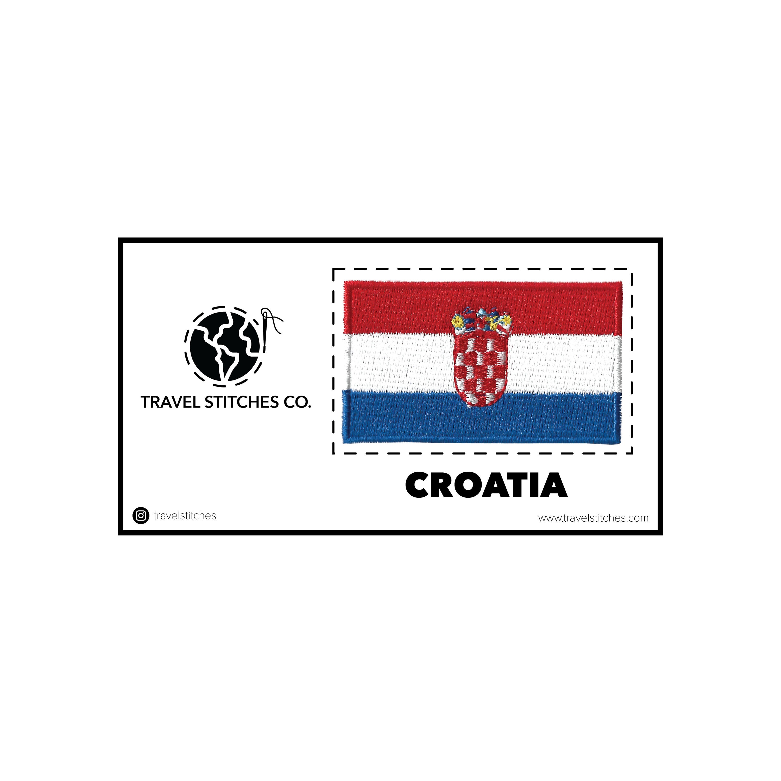 Croatia Flag Patch - Etsy