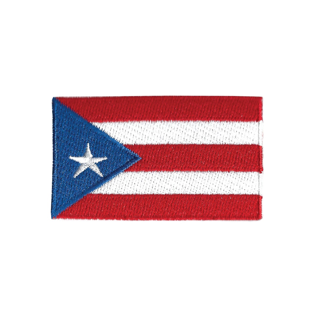 Puerto Rico Flag Patch - Etsy