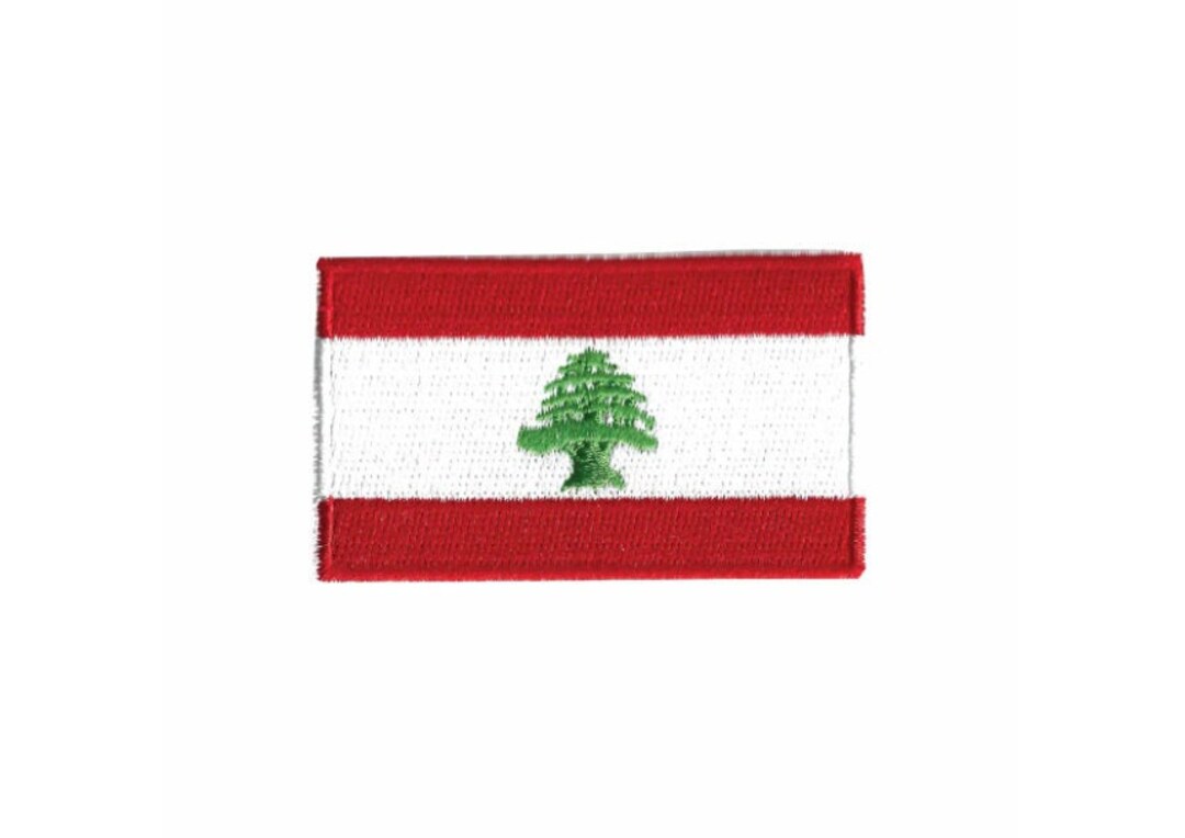 Lebanon Flag Patch - Etsy