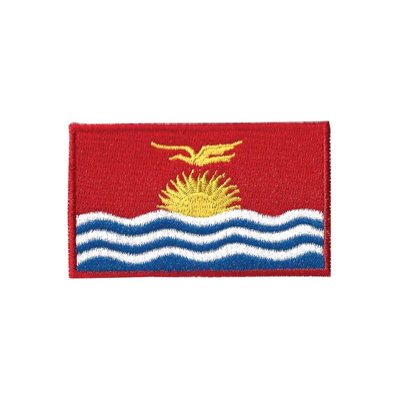 Kiribati Flag Patch - Etsy